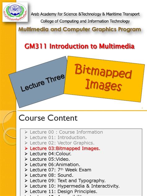 03 Bitmapped Images Pdf
