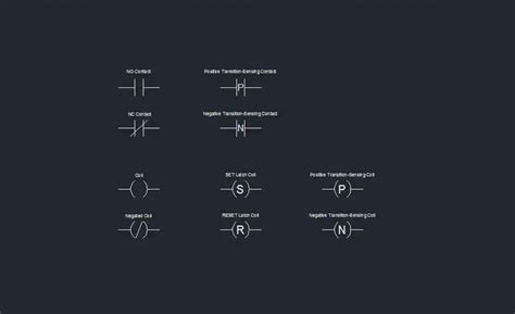 Ladder Logic Symbols All Plc Diagram Symbols 58 Off