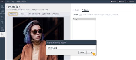 Media Rename Photo Asset N Visme