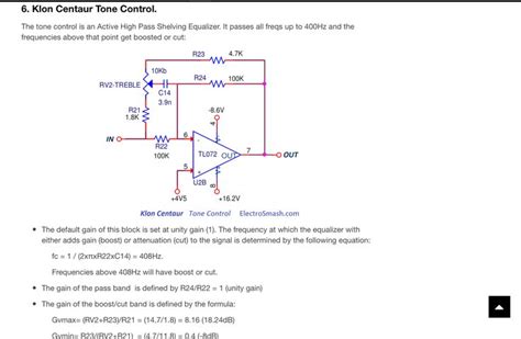 DIY High Pass Filter Circuit For Guitar Effects Pedals