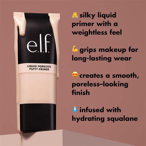 Liquid Poreless Putty Primer Elf Cosmetics