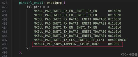 正点原子alpha开发板（imx6ull）移植linux 5 4（二）修改网络设备驱动 正点原子imx6ull linux5 4 csdn博客
