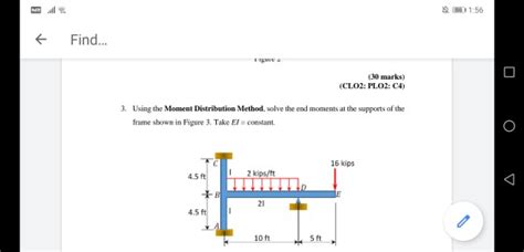 Solved 156 1 Find 30 Marks Clo2 Plo2 C4 3 Using