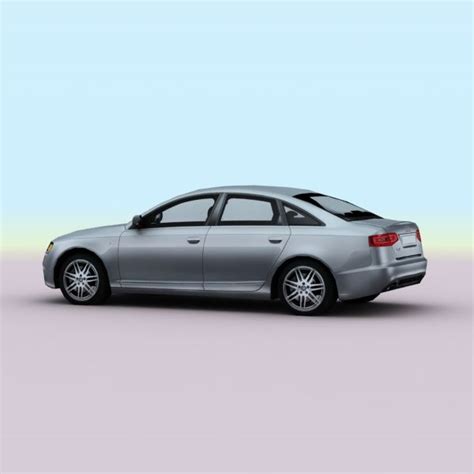 2009 Audi A6 Modelo 3d 35 3ds C4d Lwo Obj X Xsi Max Free3d