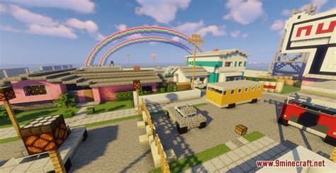 Modern Nuketown Map 1 17 1 For Minecraft Mc Mod Net