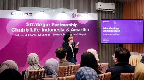 Chubb Life Indonesia Dan Amartha Hadirkan Asuransi Untuk Pegiat Bisnis