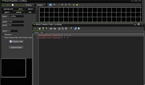 Gamemaker Studio Horizontal Shooter Basics Scrolling backgrounds Réalités Parallèles