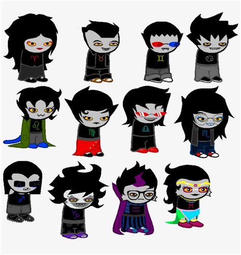 Homestuck Masterlist Character List