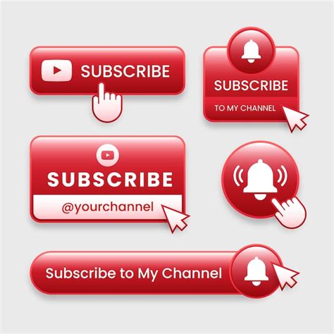 Subscribe Button Transparent Vectors & Illustrations for Free Download | Freepik