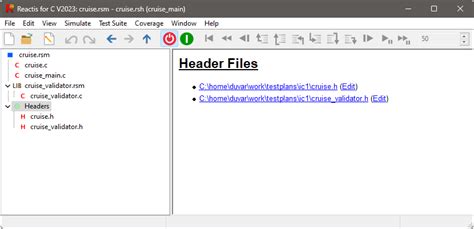 4 the reactis for c top level window — reactis for c user s guide v2024