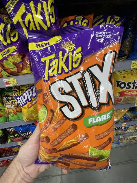 Walmart Grocery Store Taki Stix Chips Editorial Photography Image Of