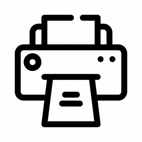 Print Document Output Machine Office Icon Download On Iconfinder