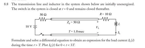 Solved Please Show Me How To Get The Diff Eqs From The