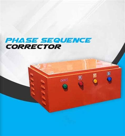 Manufacturer And Supplier Of Phase Sequence Corrector In India