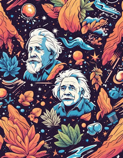 Premium Ai Image Einstein Vector Illustration