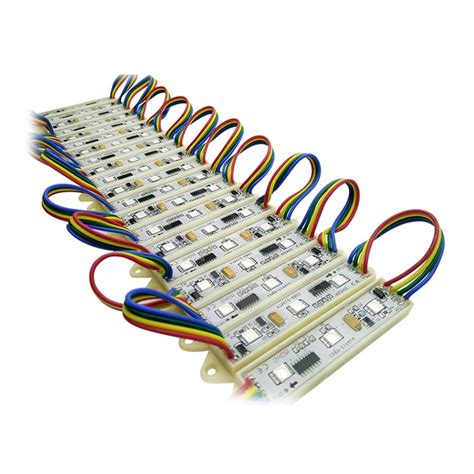 Ws 2801 Led Pixel Rectangle Module Rose Lighting