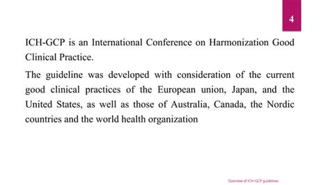 Ich Gcp Guidelines Pptx