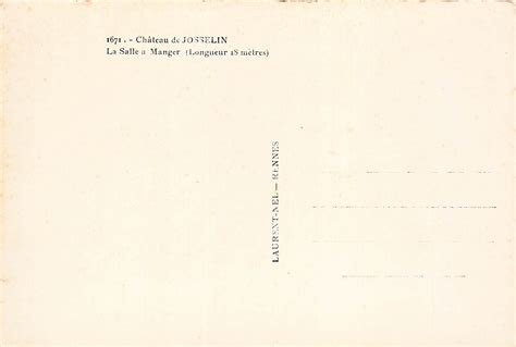 Josselin Chateau De Josselin Eur Picclick Fr