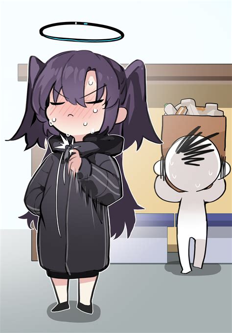 Sensei Yuuka And Doodle Sensei Blue Archive Drawn By Movik Danbooru