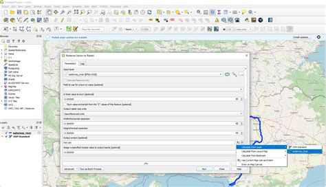 qgis shapefile not converting to raster file geographic information