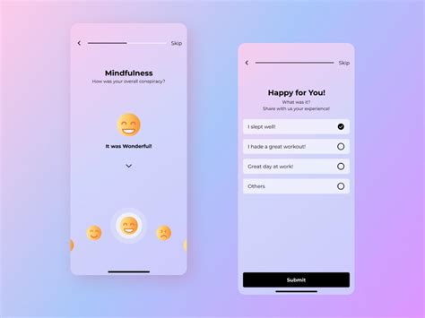 Feedback Screen In 2025 App Design Inspiration Mobile App Design