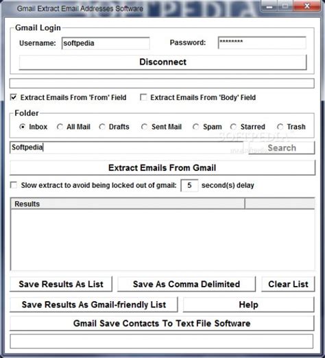 Gmail Extract Email Addresses Software Download Softpedia