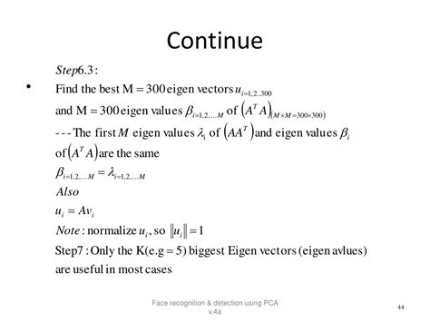 Ppt Face Recognition And Detection Using Principal Component Analysis Pca Powerpoint