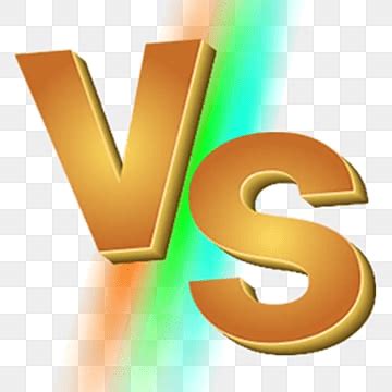 Vs Font Design PNG Image Simple Light Effect Vs Font Design Elements Simple Light Effect Vs