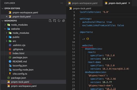React Monorepo Setup Tutorial With Pnpm And Vite React Project Ui