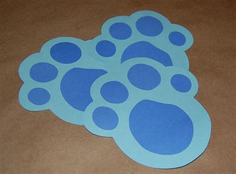 Printable Blues Clues Paw Prints Printable New Year Banners