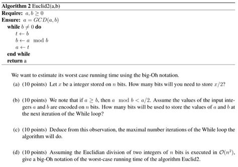 solved we want to estimate its worst case running time using