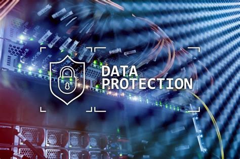 Data Protection Cyber Security Information Privacy Internet And Technology Concept Stock