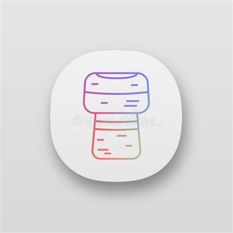 Wine Cork App Icon Stock Vector Illustration Of Graphic 175557106
