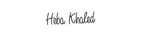 93 Heba Khaled Name Signature Style Ideas New Autograph