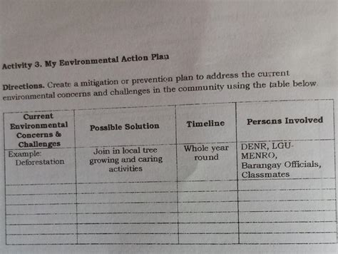 Barangay Community Action Plan Example Design Talk