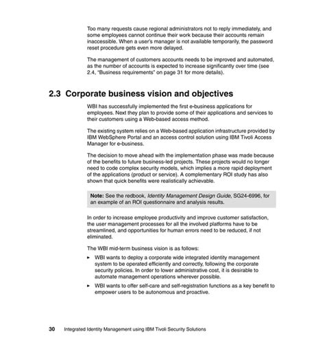 Integrated Identity Management Using Ibm Tivoli Security Solutions Sg246054 Pdf