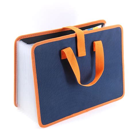 Модная ручная ткань с 13 слоями папка для файлов А4 аккордеон посылка