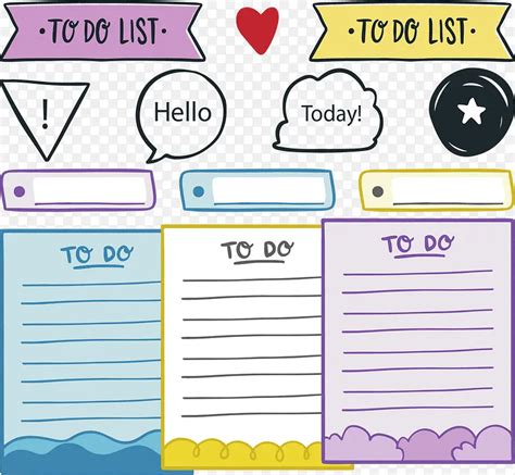待办事项清单手账png图片素材下载 图片编号qrxbevoq 免抠素材网