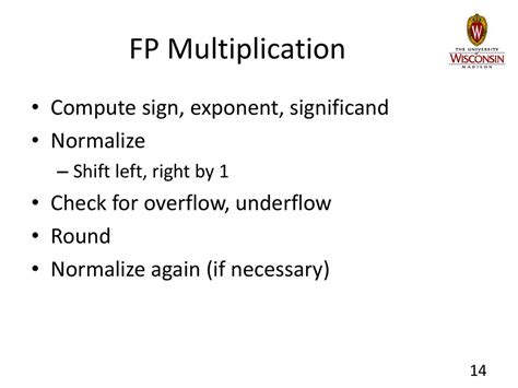 Ececs 552 Floating Point Ppt Download