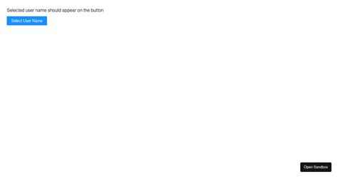 Menu Demo Codesandbox