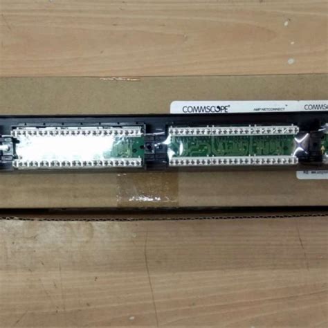 Promo Patch Panel Port Commscope Cat Patch Panel Commscope Cat Diskon Di Seller