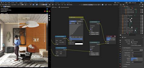Split View Of Filmic Vs Agx Compositing And Post Processing Blender Artists Community