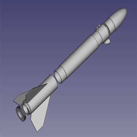 Free 3d File Modular Flyable Model Rocket 🚀・3d Print Design To Download・cults