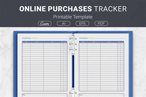 Online Purchases Tracker Graphic By JUNDI Creative Fabrica