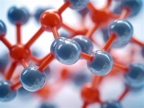 Premium Photo 3d Render Of Scientific Molecular Structure