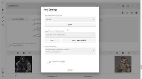 Rows Interactive CYOA Creator Tutorial