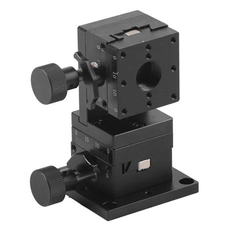 Xz Axis Dovetail Manual Trimming Platform Gear Tuning Lifting Stage
