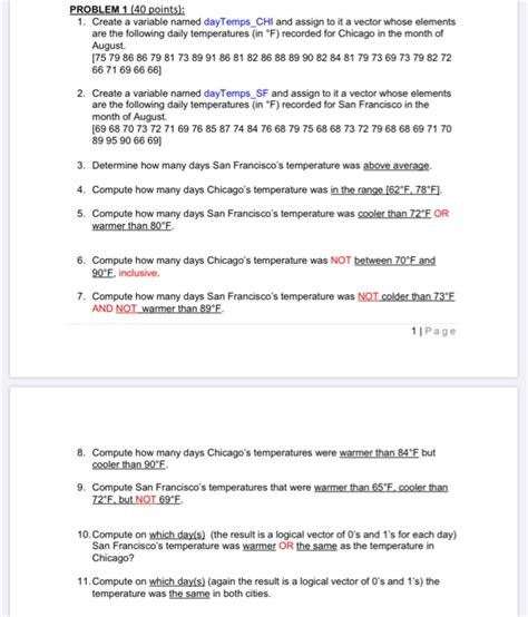 Solved Problem 1 40 Points 1 Create A Variable Named