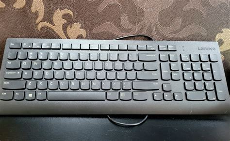 Lenovo Wired Keyboard Computers Tech Parts Accessories Computer Keyboard On Carousell