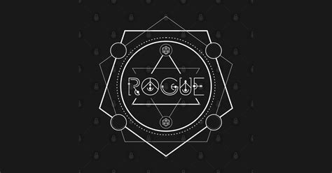 Rogue Character Class Trpg Tabletop Rpg Gaming Addict Rogue T Shirt